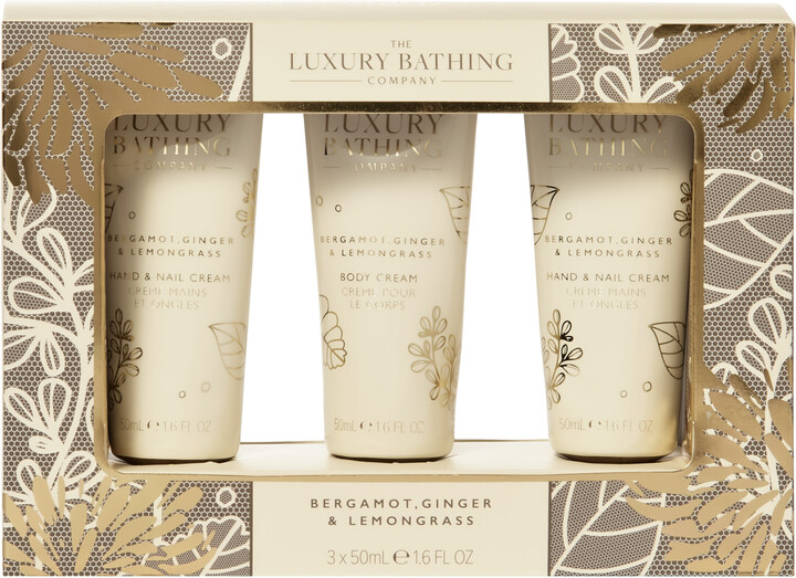 The Luxury Bathing Company Bergamot, Ginger & Lemongrass, Set: 2 x ...